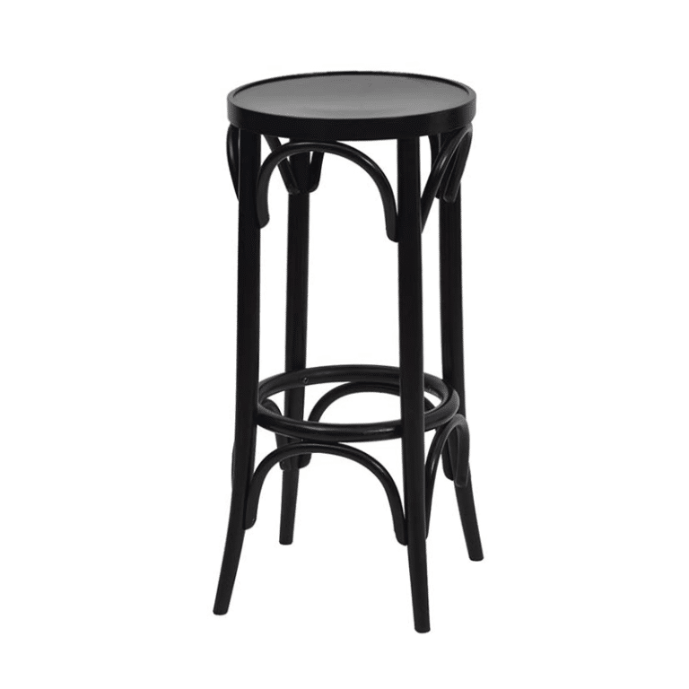 Stijlvolle Barkruk Hout Zwart - Klassiek Design | Bestel Nu!