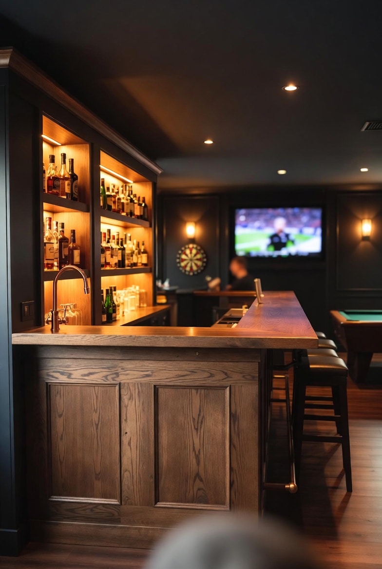 Mancave inrichting - De Barrenfabriek